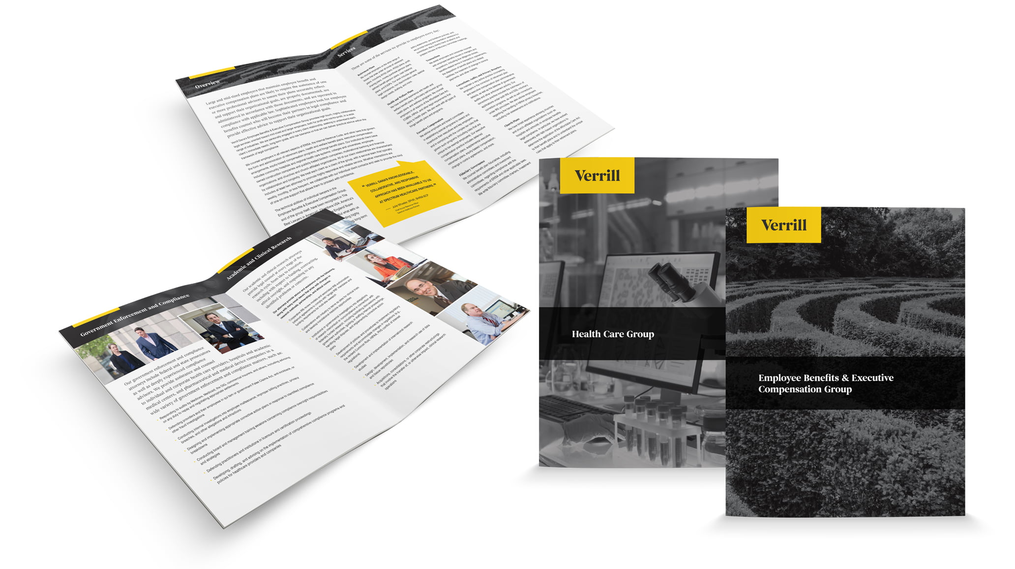 Consistent Collateral for Verrill's Brand Launch - Clockwork Design ...