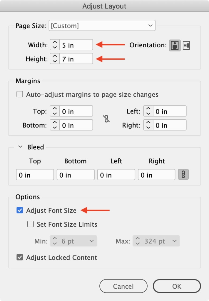 Mike’s Technical Tip: Using the Adjust Layout Command in InDesign - Clockwork Design Group, Inc