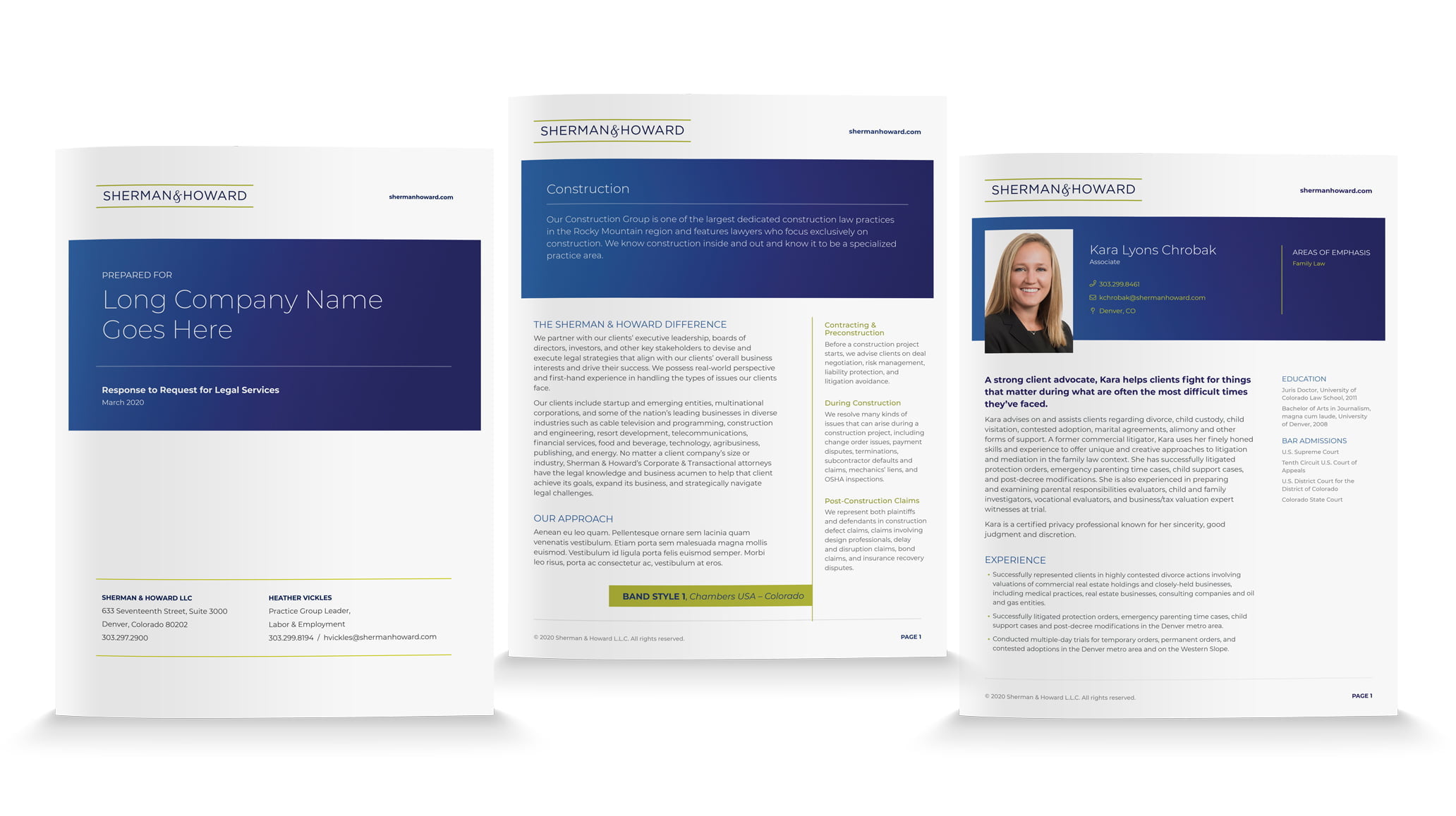 A Refreshed Brand for Sherman Howard - Clockwork Design Group, Inc A Refreshed Brand for Sherman Howard - Clockwork Design Group, Inc