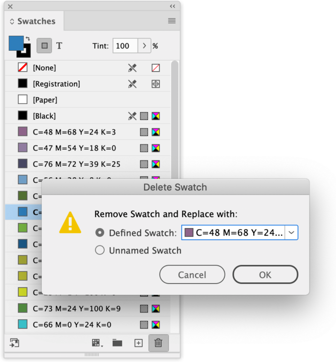 Mike's Technical Tip: Using Find & Replace for Colors in InDesign - Clockwork Design Group, Inc