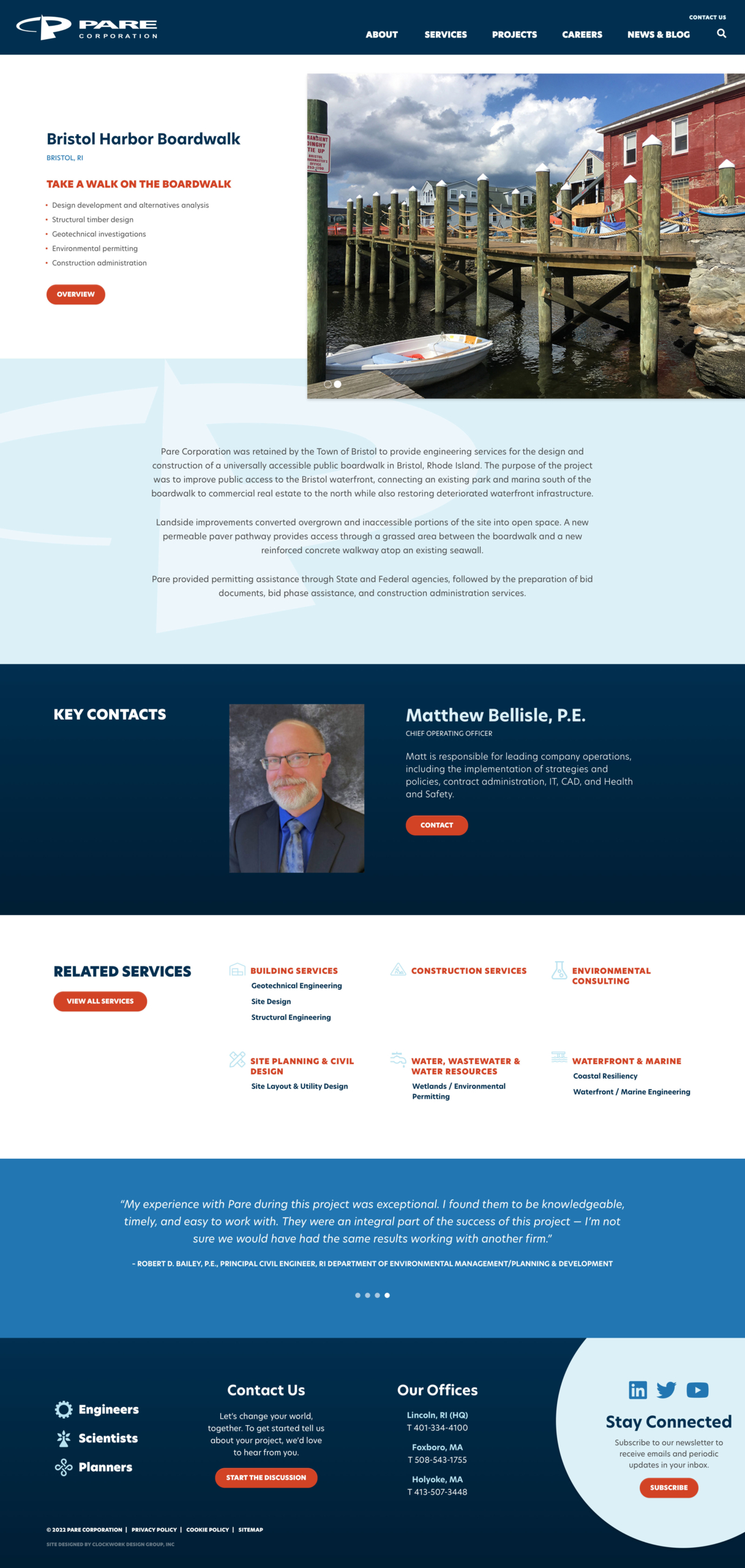 Pare Corporation - Clockwork Design Group, Inc