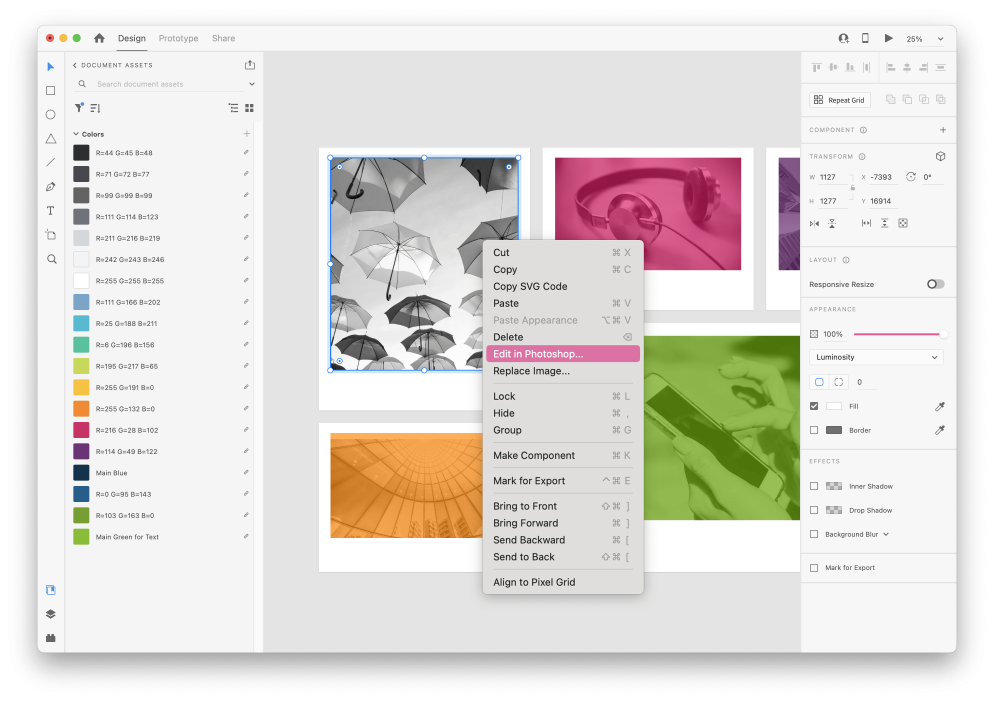 Working With Images in Adobe XD - Clockwork Design Group, Inc