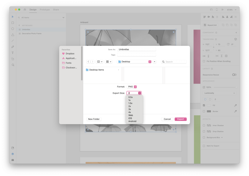 Working With Images in Adobe XD - Clockwork Design Group, Inc