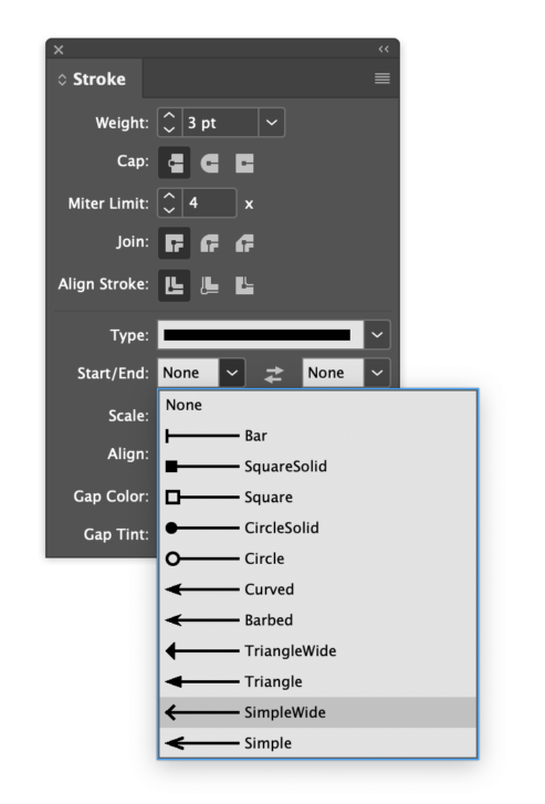 How to Make Arrows in InDesign - Clockwork Design Group, Inc