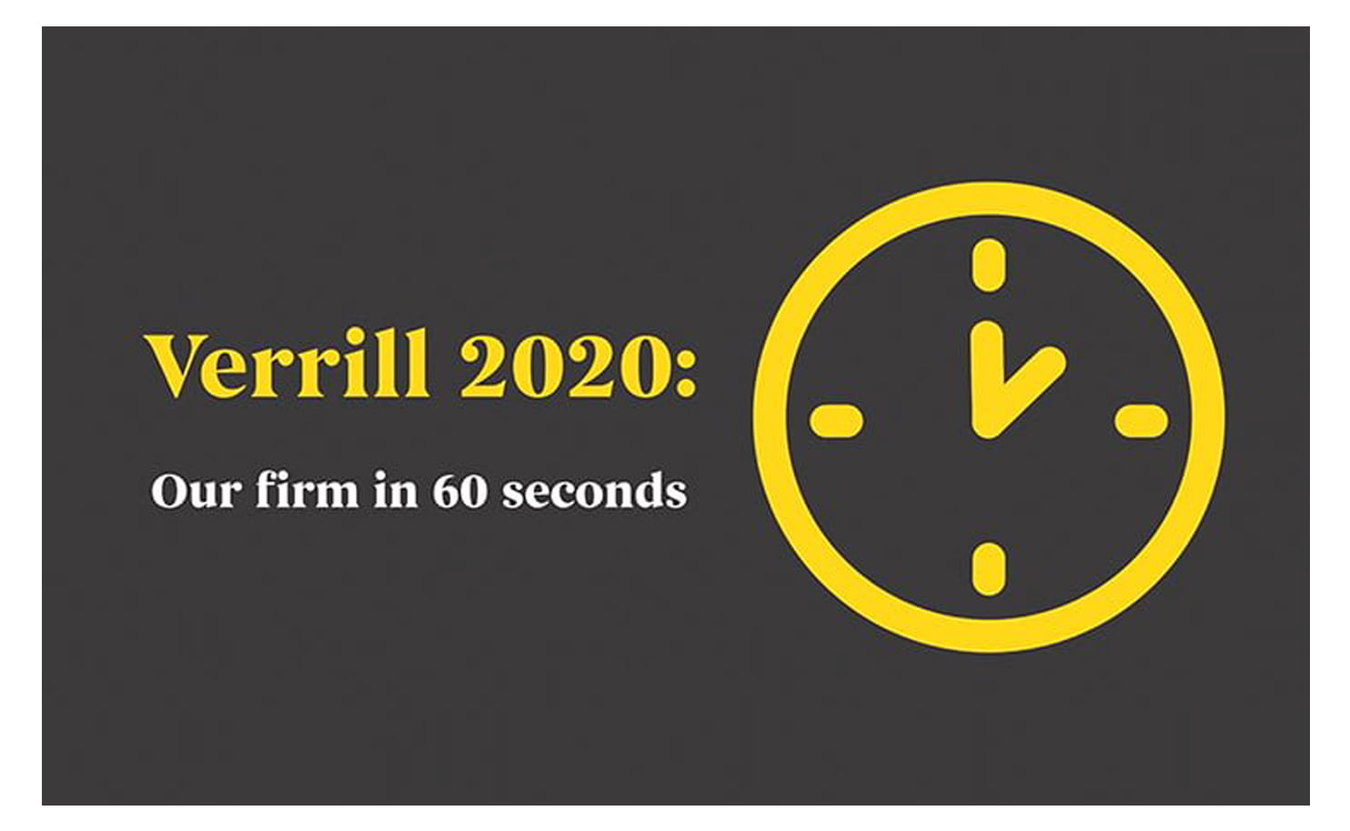 Marketing Design For Verrill Law Firm | Clockwork Design Group