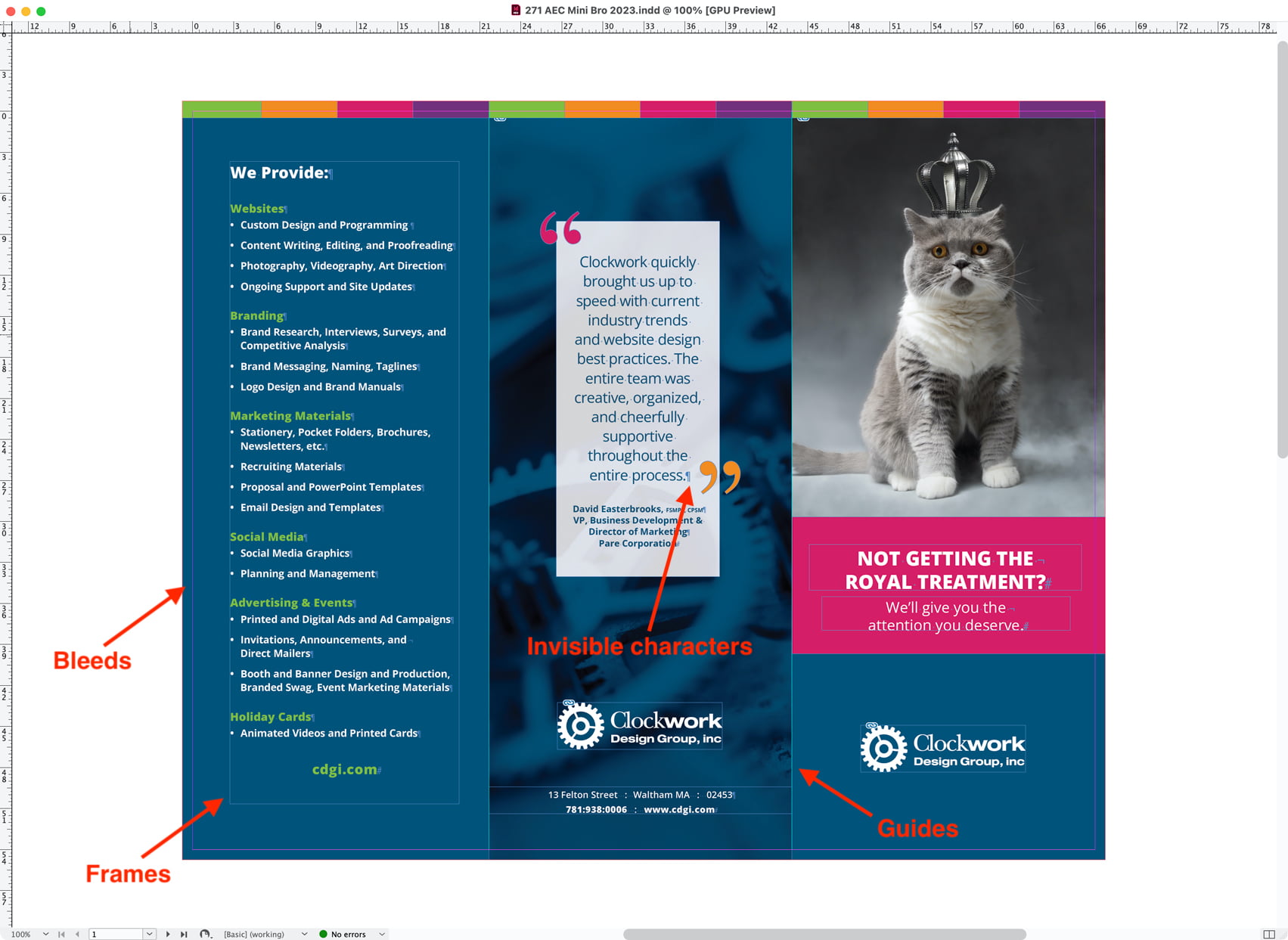 Mike’s Technical Tip: Toggling Views in InDesign - Clockwork Design ...