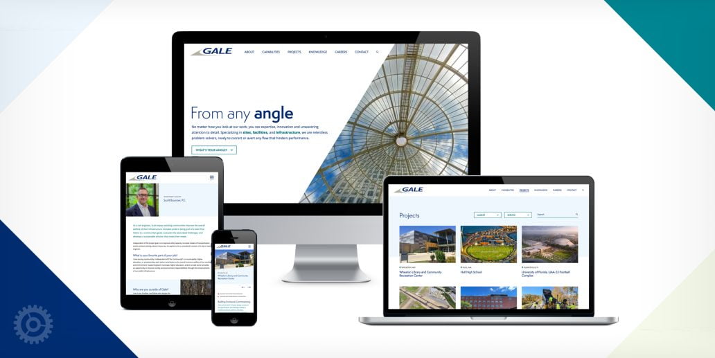 Announcing a Beautiful and Functional New Website for Gale Associates ...