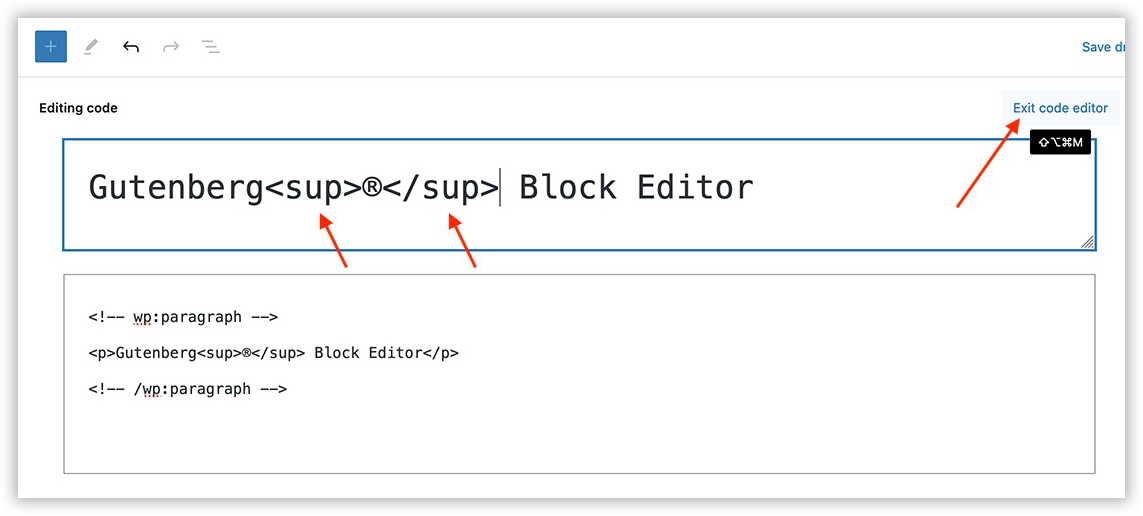 Mike’s Technical Tip: Superscripts and Subscripts in WordPress Blocks - Clockwork Design Group, Inc