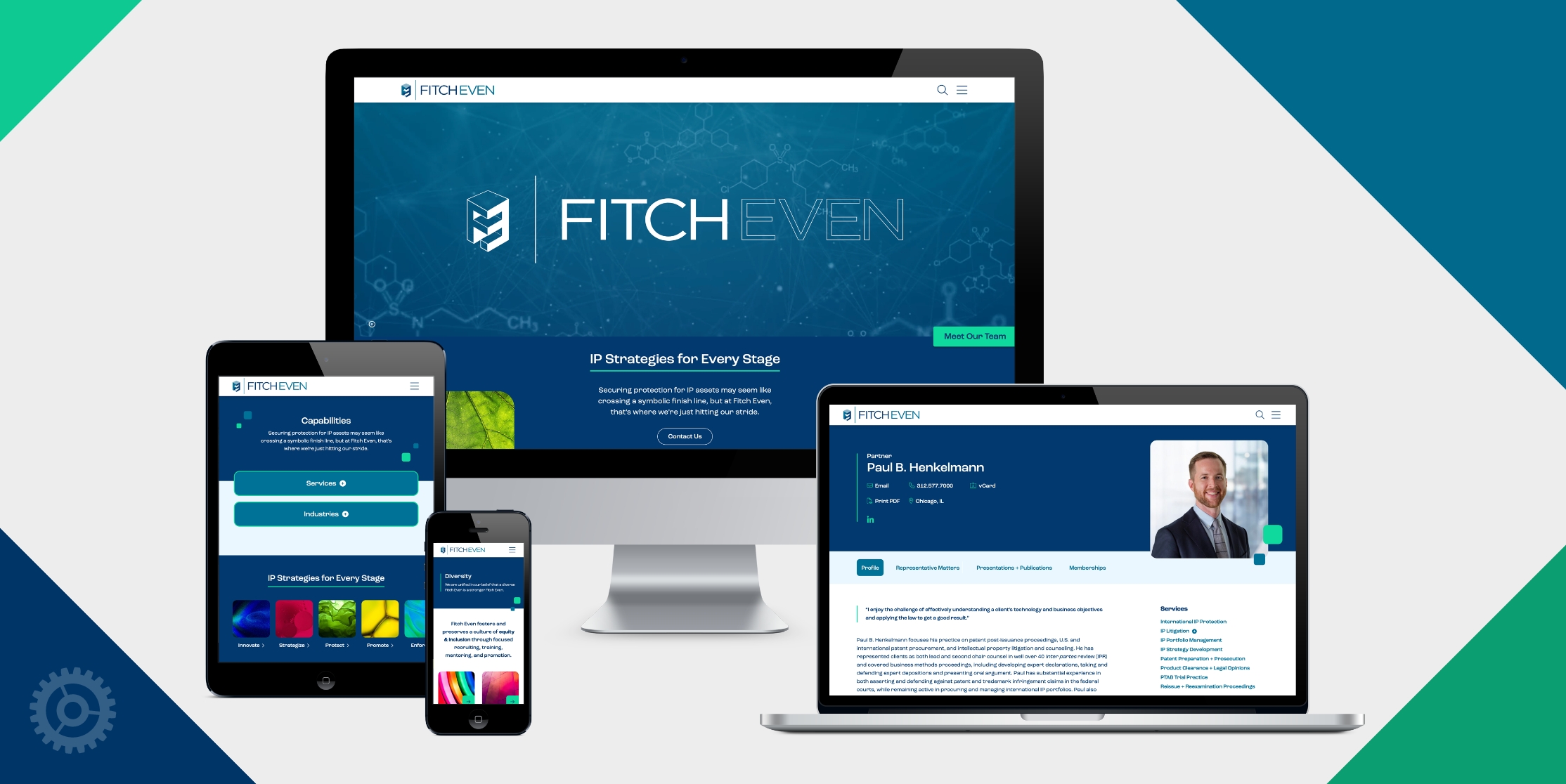 IP Law Firm Fitch Even Launches a Cutting-Edge Website - Clockwork ...