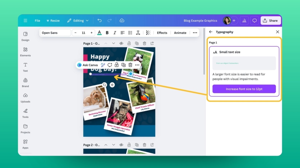 Making Your Canva Designs Accessible: A Guide - Clockwork Design Group, Inc